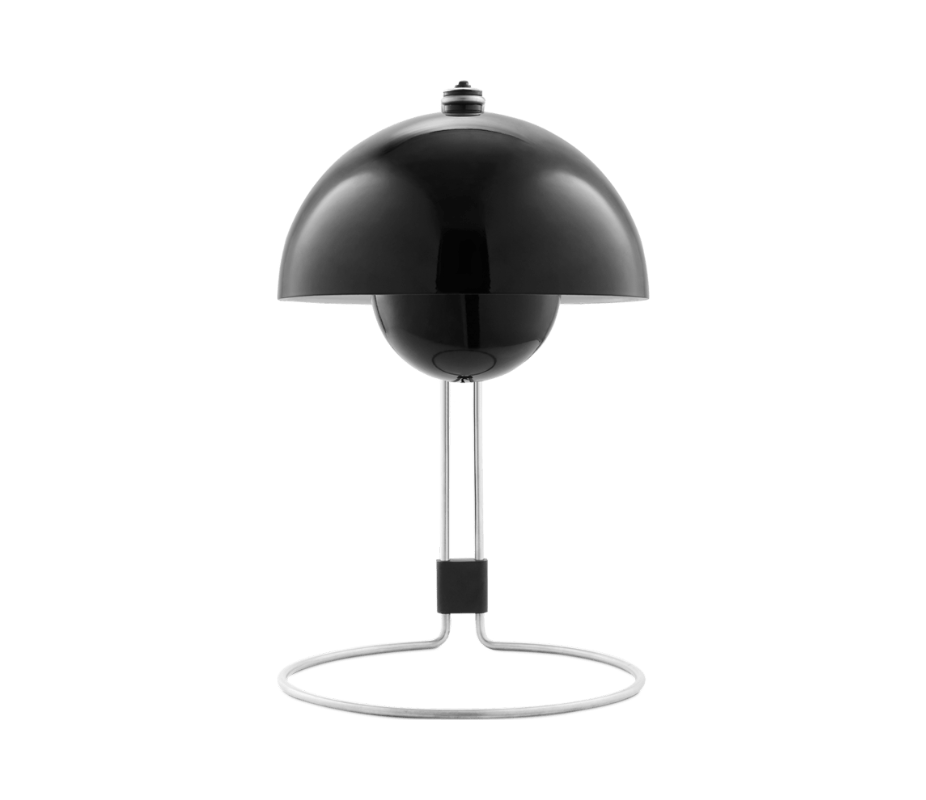 Flowerpot VP4 Style Table Lamp Black – Repro